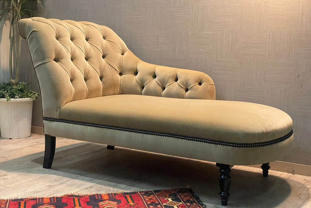 代購代標第一品牌－樂淘letao－美品 神戸大丸で購入 Rivoli 高級カウチソファ 約40万円 ファブリック 幅144 高83cm リヴォリ シェーズロング 2人掛 寝椅子 ベージュ系